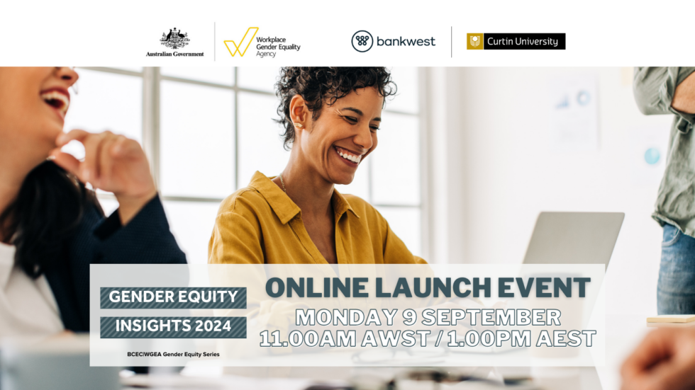 BCEC|WGEA Gender Equity Insights 2024 online report launch - Social ...